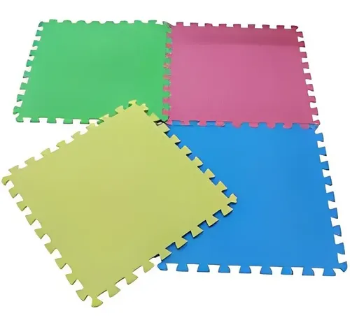 Alfombra Rompecabezas Goma Eva Grande 4 Piezas 60cm* 60cm | Cuotas sin ...
