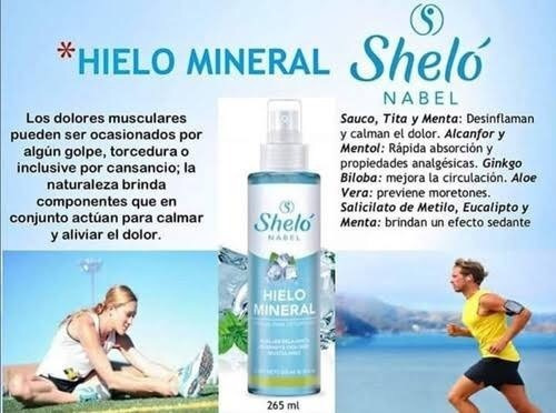 Hielo Mineral + Gel Reafirmante De Algas Marinas Sheló Nabel | Envío gratis Hielo Mineral + Gel Reafirmante De Algas Marinas Sheló Nabel | Envío gratis