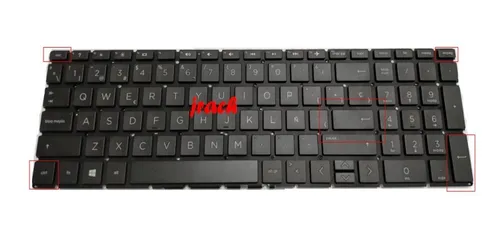 Teclado Hp 15 Da 15 Db 15 Ec 15 Cn 15 Cw 15 Cx 15 Cs Español Meses