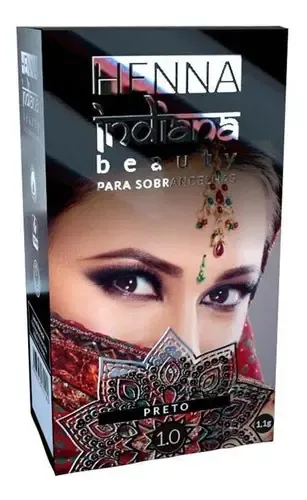 Cejas Henna Indiana Beauty Professional Designer, color negro ...