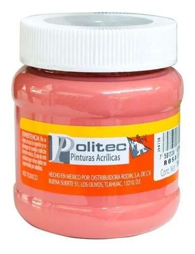Pintura Acrilica Politec 250 Ml Acrilico Colores A Escoger Color Palo ... Pintura Acrilica Politec 250 Ml Acrilico Colores A Escoger Color Palo ...