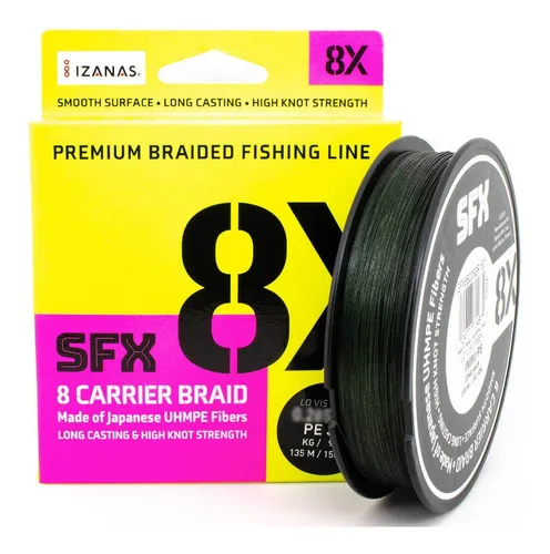 Linea de pesca Sufix MULTIFILAMENTO RAPALA SUFIX SFX 8X VERDE ... Linea de pesca Sufix MULTIFILAMENTO RAPALA SUFIX SFX 8X VERDE ...