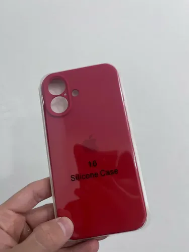 Silicone Case. Iphone 16 Rojo | MercadoLibre