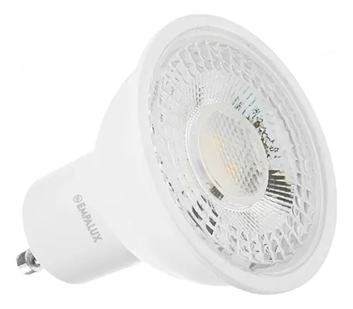 Lâmpada Led Dicróica Mr16 4 9w Bivolt Gu10 Frio 6500k Cor Da Luz Branco