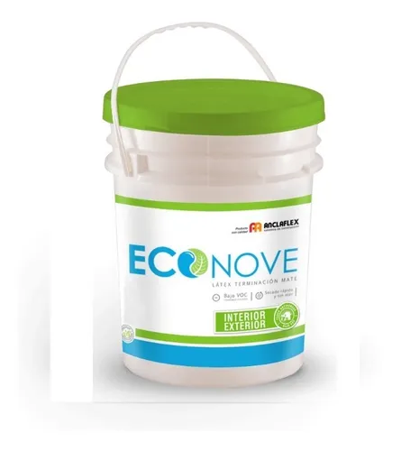 Econove Pintura Látex Interior/exterior X 10lts - Anclaflex Econove Pintura Látex Interior/exterior X 10lts - Anclaflex