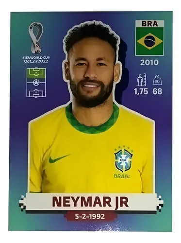 Figurinha Neymar Normal 2022 Neymar Jr Neymar Jr | MercadoLivre
