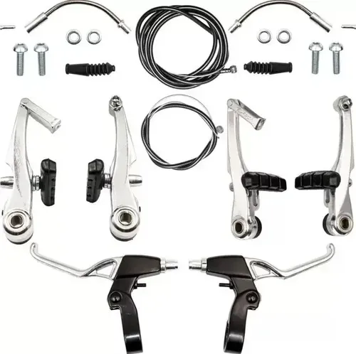 Freio V-brake Bicicleta C/ Manete Alumínio Completo Bartolotti ...