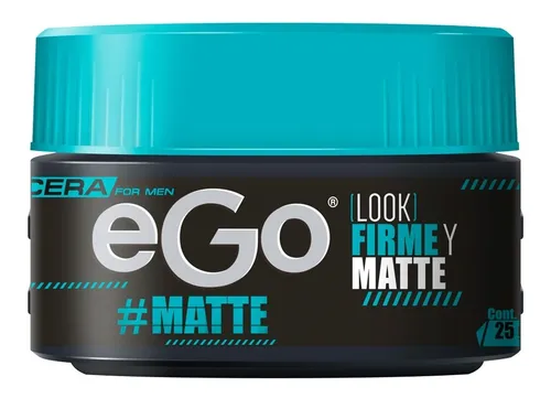 Cera Para Cabello Ego For Men Cera Mate 25ml Fijacion Media | Meses sin ...