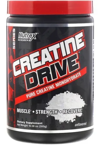 Creatina Drive Monohidratada E Micronizada 300g Nutrex Parcelamento