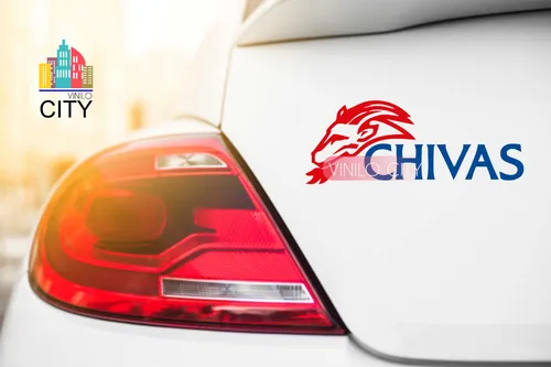 Sticker Para Coche Auto Carro Chivas Del Guadalajara