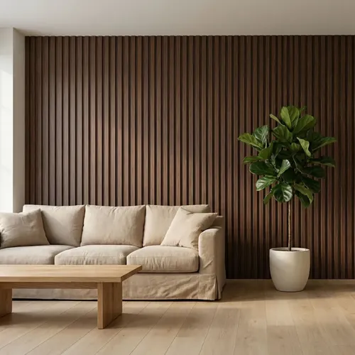 Revestimiento Pared Placa Wall Panel Wpc Pvc Varillado Mader | MercadoLibre