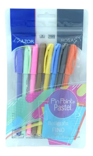 Boligrafo Pin Point Punto Fino Colores Pastel Cont. 8 Piezas | MercadoLibre Boligrafo Pin Point Punto Fino Colores Pastel Cont. 8 Piezas | MercadoLibre