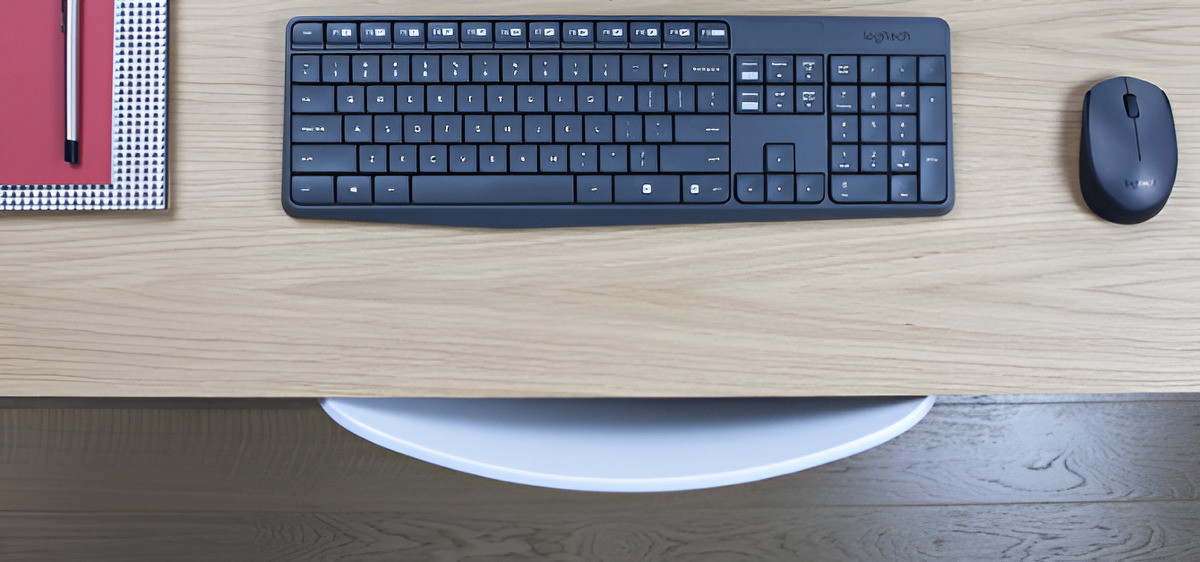 Kit De Teclado Y Mouse Inalámbrico Logitech Mk235 + Padmouse Negro ...