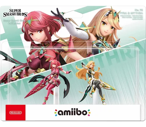 Amiibo Pyra Mythra Xenoblade Chronicles 2 Smash Bros Envío Gratis