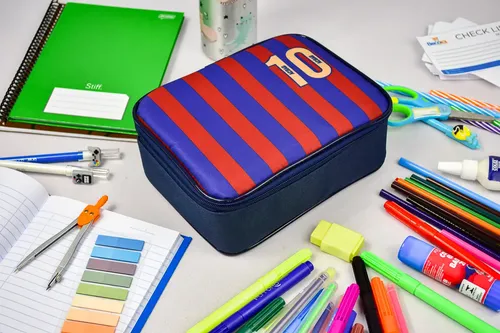 Estojo Escolar Box P100 Times Da Europa C/ 36 Elasticos | Parcelamento ...