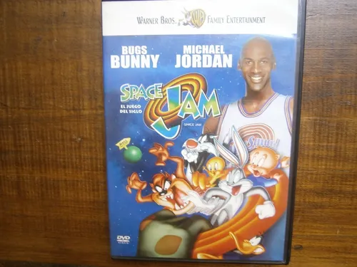 Space Jam Dvd Bugs Bunny Michael Jordan Theresa Randle 1996 Mercadolibre