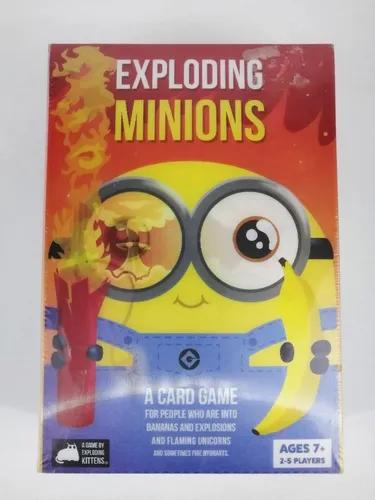 Juego De Mesa Exploding Minions By Exploding Kittens | Envío gratis Juego De Mesa Exploding Minions By Exploding Kittens | Envío gratis