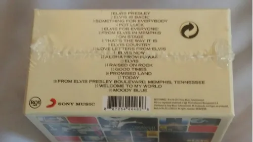 Box 20x Cd Nm Elvis Presley 20 Original Albums Ed Eu 2012 Mercadolivre