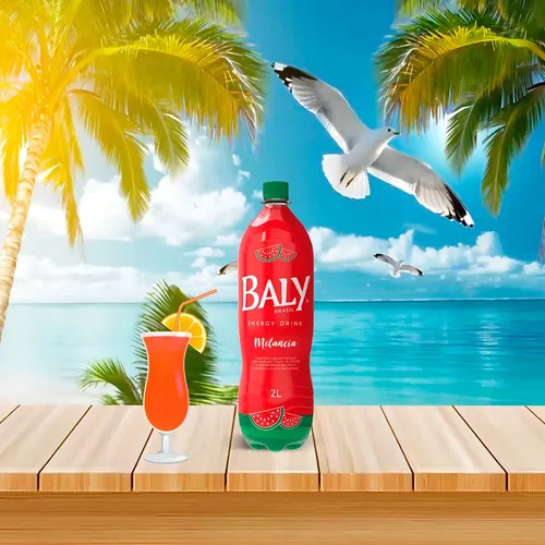 Energético Melancia Baly Garrafa 2l | MercadoLivre