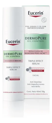 Eucerin Dermopure oil control serum triple efecto antibrillo tipo de ...