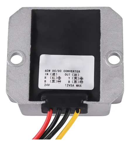 Módulo Dc Para Dc - 24v 12v 5a 60w Voltage Step Down Power ... Módulo Dc Para Dc - 24v 12v 5a 60w Voltage Step Down Power ...