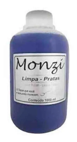 Limpa Pratas Monzi 1l | Frete grátis