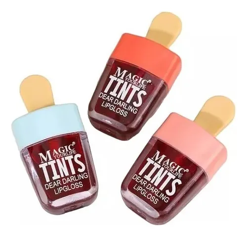 Tinta Brillo Para Labios Forma De Paleta Lipgloss 2 Piezas Meses Sin