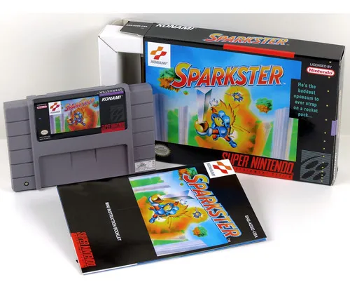 Sparkster Super Nintendo Snes Completo