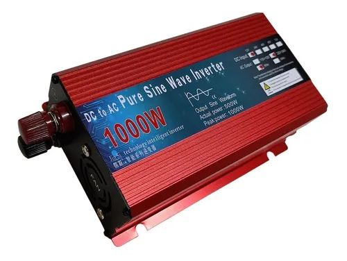Inversor De Tensão Onda Senoidal Pura 1000w 12v 110v 60hz | Parcelamento sem juros