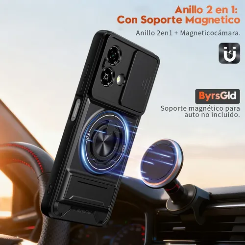 Funda Para Motorola Moto S50 Neo/moto G85 5g Uso Rudo Soporte Anillo ...