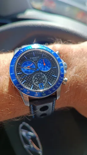 Tissot V8 Alpine Cronógrafo Edición Especial Full Set Negro | Meses sin ...