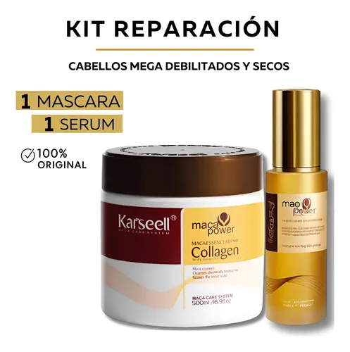 Kit Karsell Crema + Aceite Original El Mas Vendido | Envío gratis