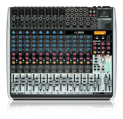 Console Behringer Qx2222usb Xenyx de mistura | MercadoLivre