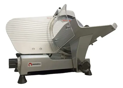 Fatiador industrial Slicer Slicer 250 Jamon Shorbull, cor cinza ...