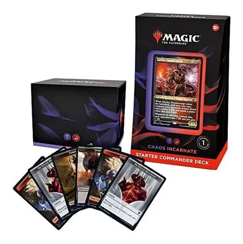 Magic: The Gathering Starter Commander Deck ? Caos Encarnado | MercadoLibre Magic: The Gathering Starter Commander Deck ? Caos Encarnado | MercadoLibre