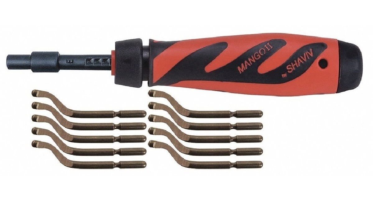 Rebabeador Shaviv Serie E Mango Y 10 Navajas | Envío gratis