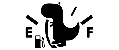 Vinil Sticker Calcomanía Tapa De Gasolina Dinosaurio En Venta En Puebla Puebla Por Sólo 5500