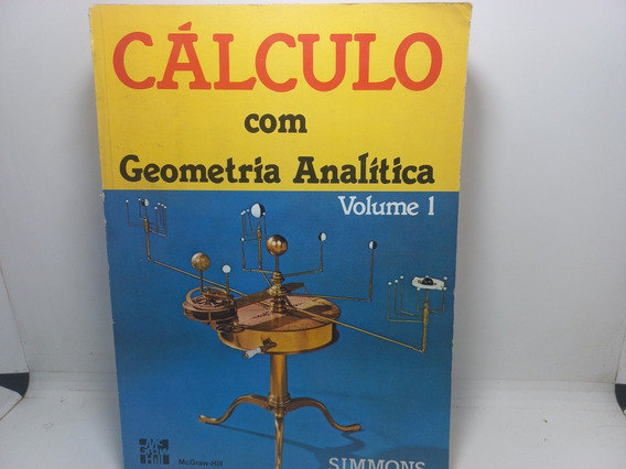 Calculo Com Geometria Analítica Simmons Mercadolivre 📦