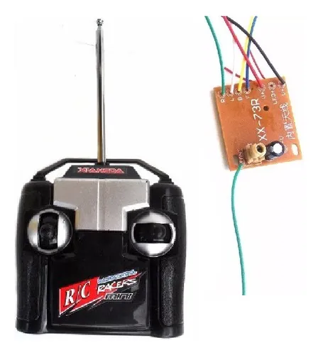 Universal 27mhz Controle Carrinho Transmissor + Receptor 3v Cor Kit ... Universal 27mhz Controle Carrinho Transmissor + Receptor 3v Cor Kit ...