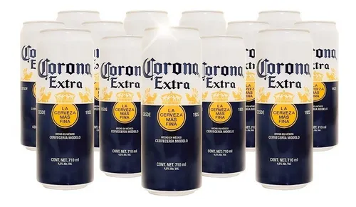 12 Pack Cerveza Corona Extra Misil 710ml C/u | MercadoLibre
