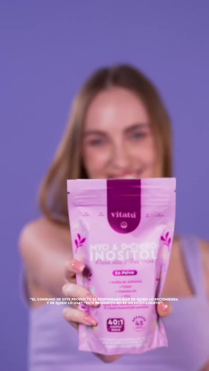 Vitatú Myo Inositol & D-Chiro Inositol 40:1 con Folato Vitamina D3 Zinc ...