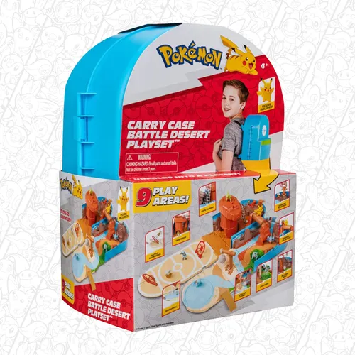 Mochila Brinquedo Cenário E Boneco Pokémon Battle Playset | Frete grátis Mochila Brinquedo Cenário E Boneco Pokémon Battle Playset | Frete grátis