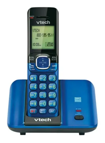 Teléfono VTech CS6519-2 inalámbrico - color azul | MercadoLibre Teléfono VTech CS6519-2 inalámbrico - color azul | MercadoLibre