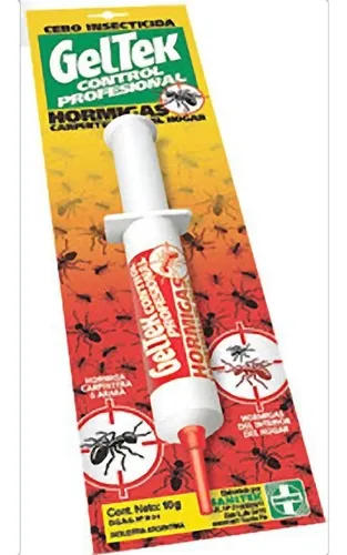 Jeringa Geltek Mata Hormigas Gel Chica 6grs Jeringa Geltek Mata Hormigas Gel Chica 6grs