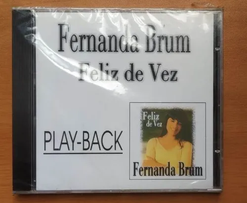 Cd Fernanda Brum Feliz De Vez - Playback Novo - Tiragem Aa | MercadoLivre Cd Fernanda Brum Feliz De Vez - Playback Novo - Tiragem Aa | MercadoLivre