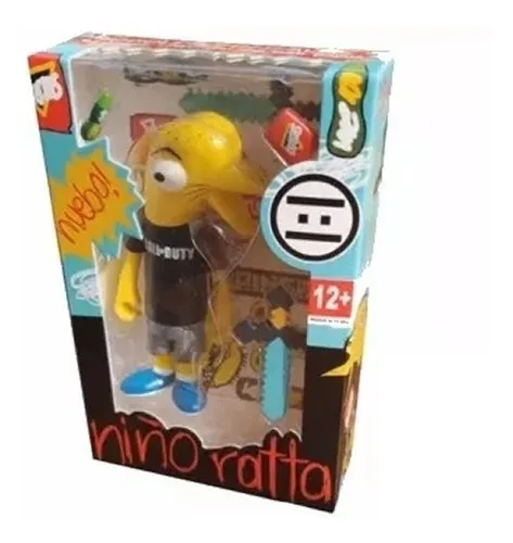 Figura De Accion Niño Ratta Del Canal Oficial Negas Youtube | MercadoLibre