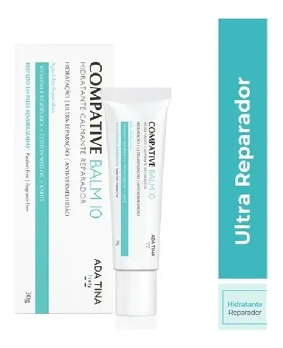 Bálsamo Reparador Corporal Hidratante Ada Tina Compative Balm 10 30g