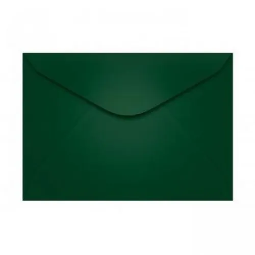 Sobre de color verde oscuro, 114 x 162 mm, 80 g, con 10 unidades, 20321 ...