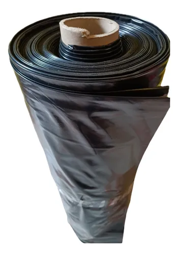 Hule Negro Para Construcción Calibre 600 De 3m Por 20m De 1a | Envío gratis