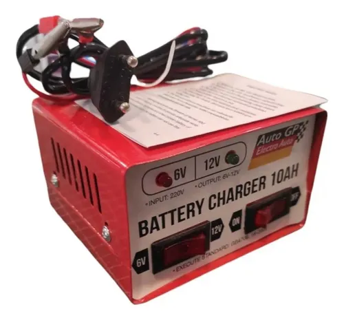 Pack X 3 Cargador Batería Auto Motos 6v 12v 8ah Cuotas Sin Interés